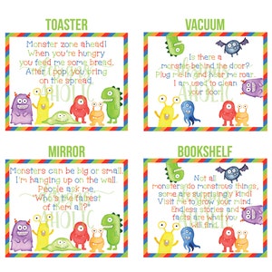 Monster Treasure Hunt - Monster Scavenger Hunt - Monster Party Games ...