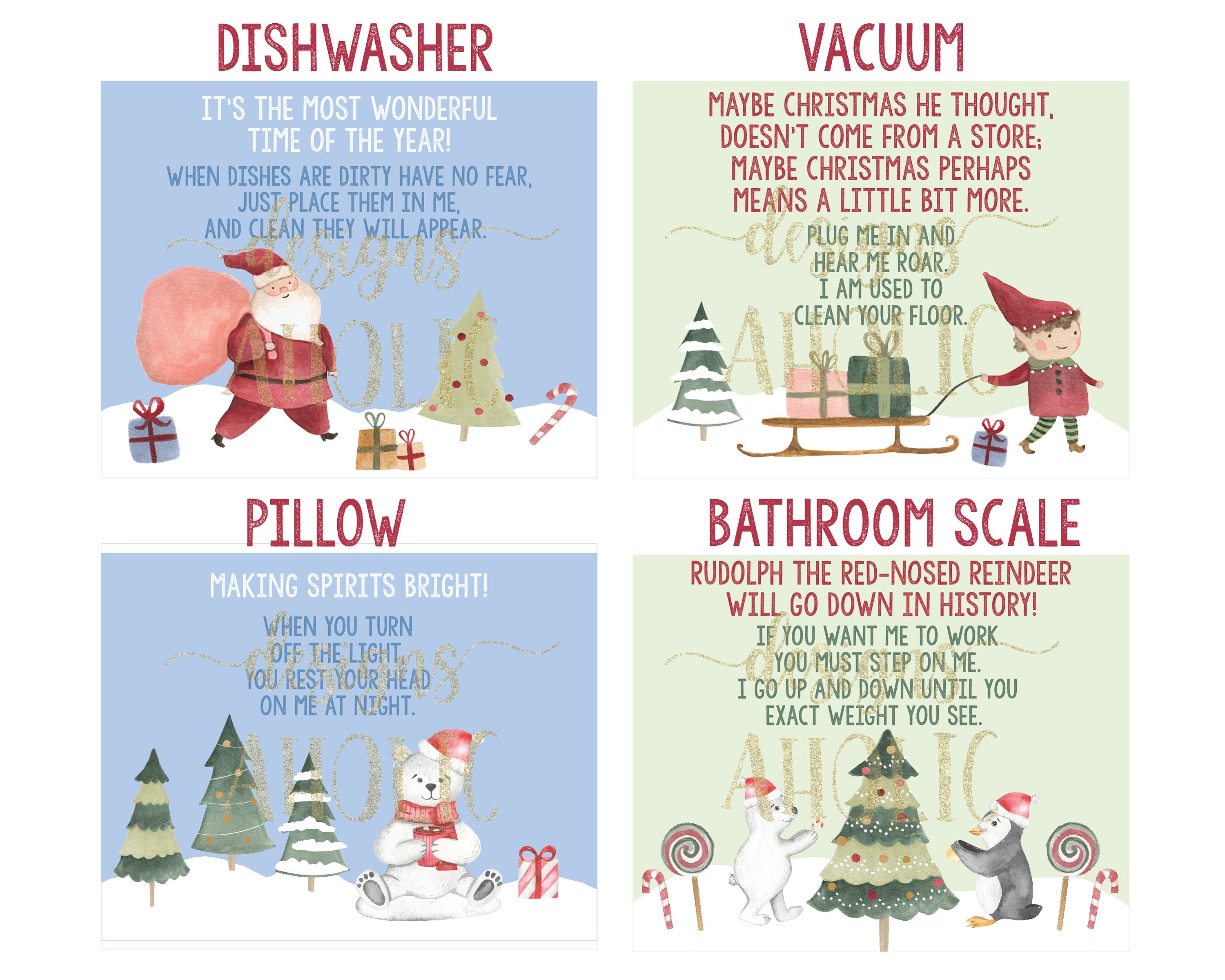 NEW Indoor Christmas Treasure Hunt - Indoor Christmas Scavenger Hunt ...