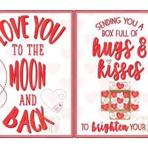 Sending You Love Care Package Printables & Address Label - Thinking of ...