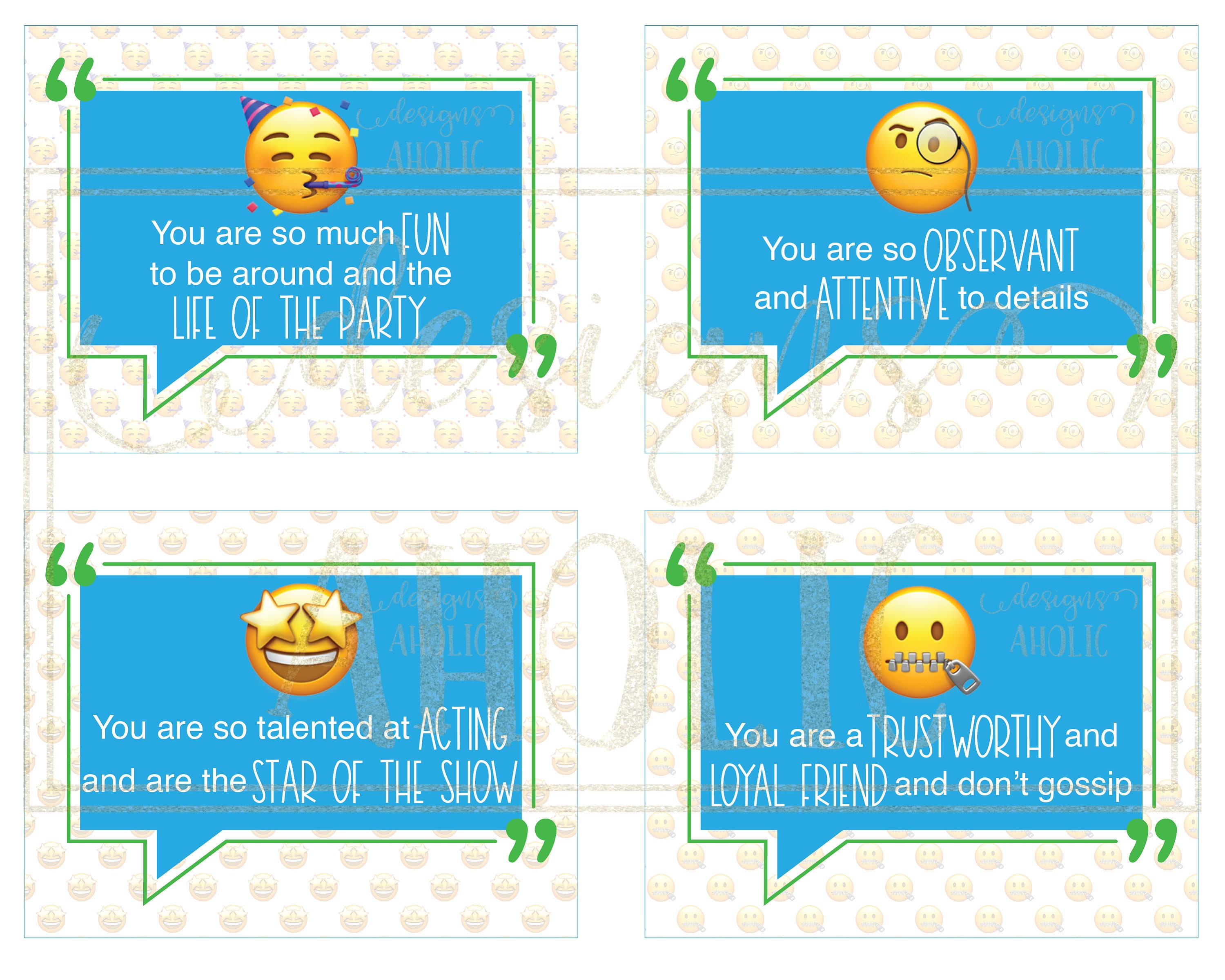 Emoji Award Certificates - Emoji Themed Awards - Emoji Award Ceremony ...