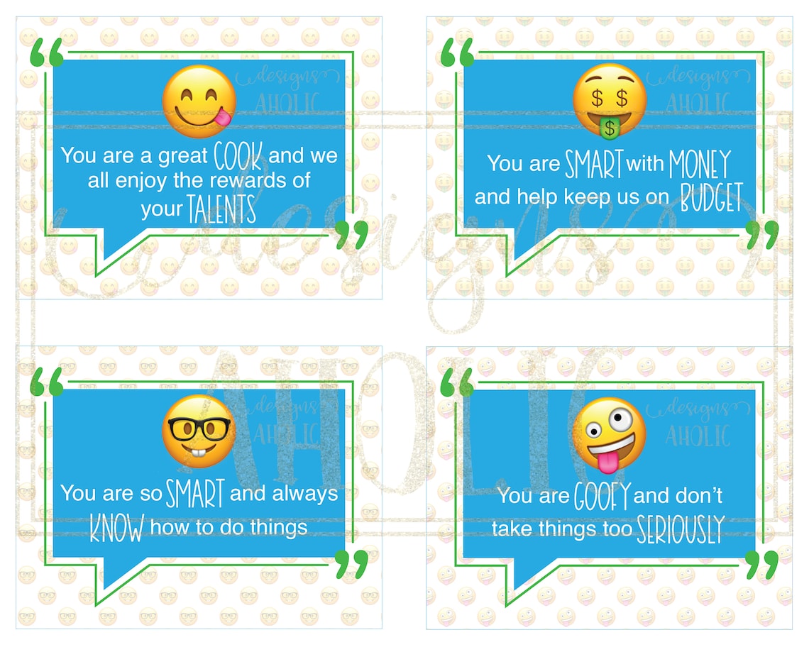 Emoji Award Certificates Emoji Themed Awards Emoji Award | Etsy