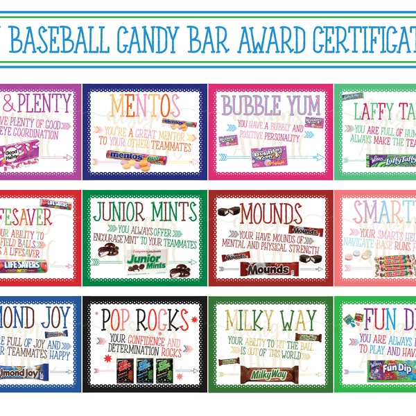 Baseball Candy - Etsy