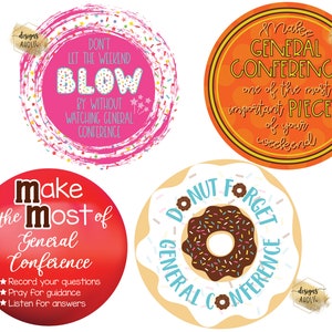 12 LDS General Conference Gift Tags - 12 LDS General Conference ...