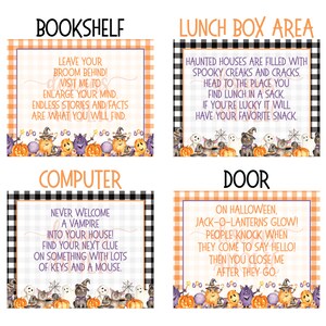 Classroom Halloween Treasure Hunt - School Halloween Treasure Hunt ...