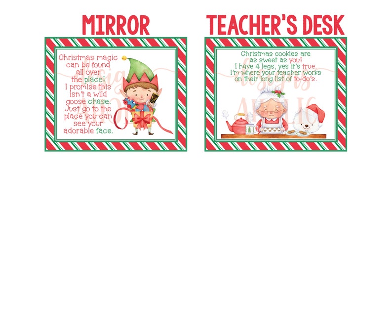 Classroom Christmas Treasure Hunt - School Christmas Treasure Hunt ...