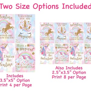 Unicorn Valentines Day Cards - Unicorn Valentines - Unicorn Rainbow ...