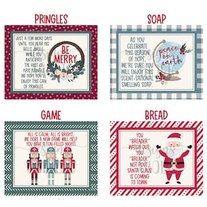 12 Days of Christmas Gift Tags - Printable 12 Days of Christmas Gifts ...