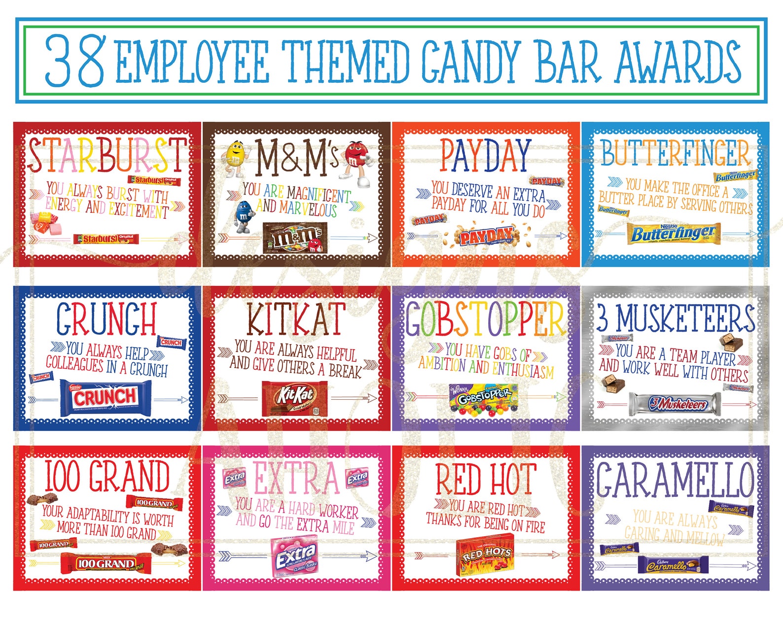 38 Employee Candy Bar Awards Candy Bar Award Certificates Etsy 38 Employee Candy Bar Awards Candy Bar Award Certificates Etsy
