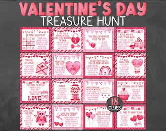 Classroom Valentine's Day Treasure Hunt - Classroom Valentines ...