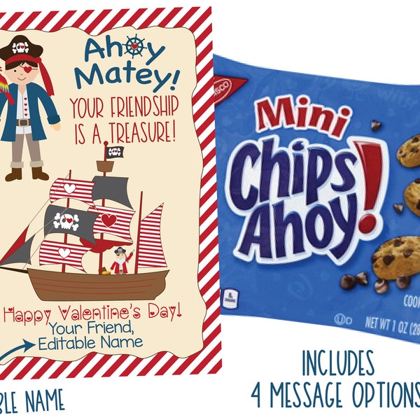 Pirate Valentine - Etsy