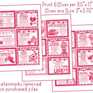 Classroom Valentine's Day Treasure Hunt - Classroom Valentines ...