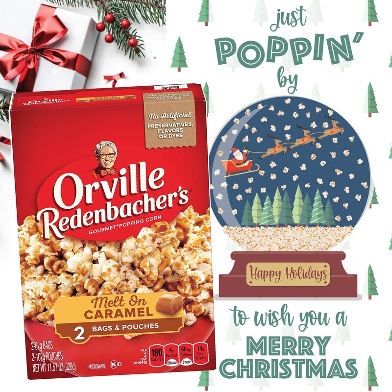 Christmas Popcorn - Etsy