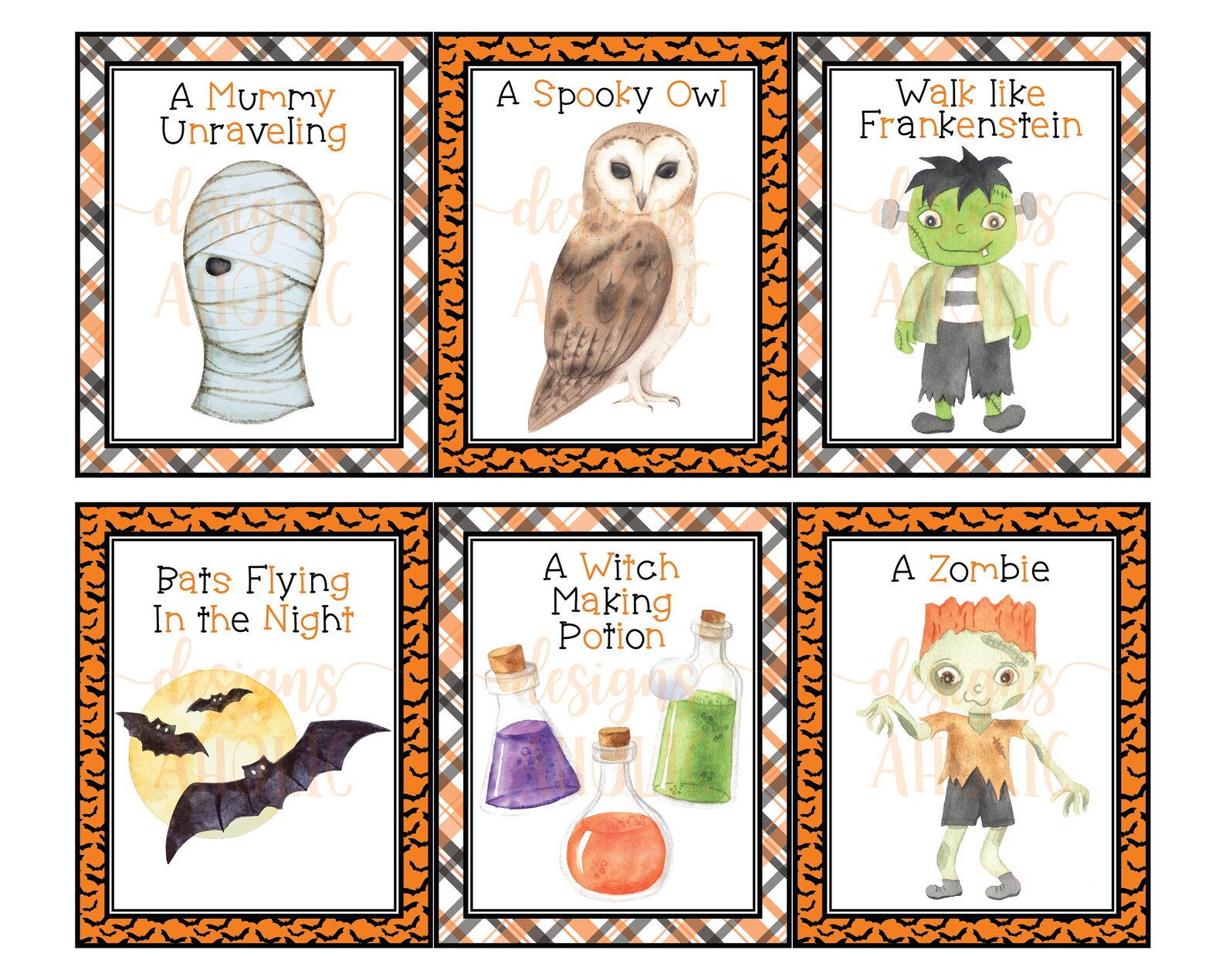 45 Halloween Charades - Halloween Charades Game - Halloween Games ...