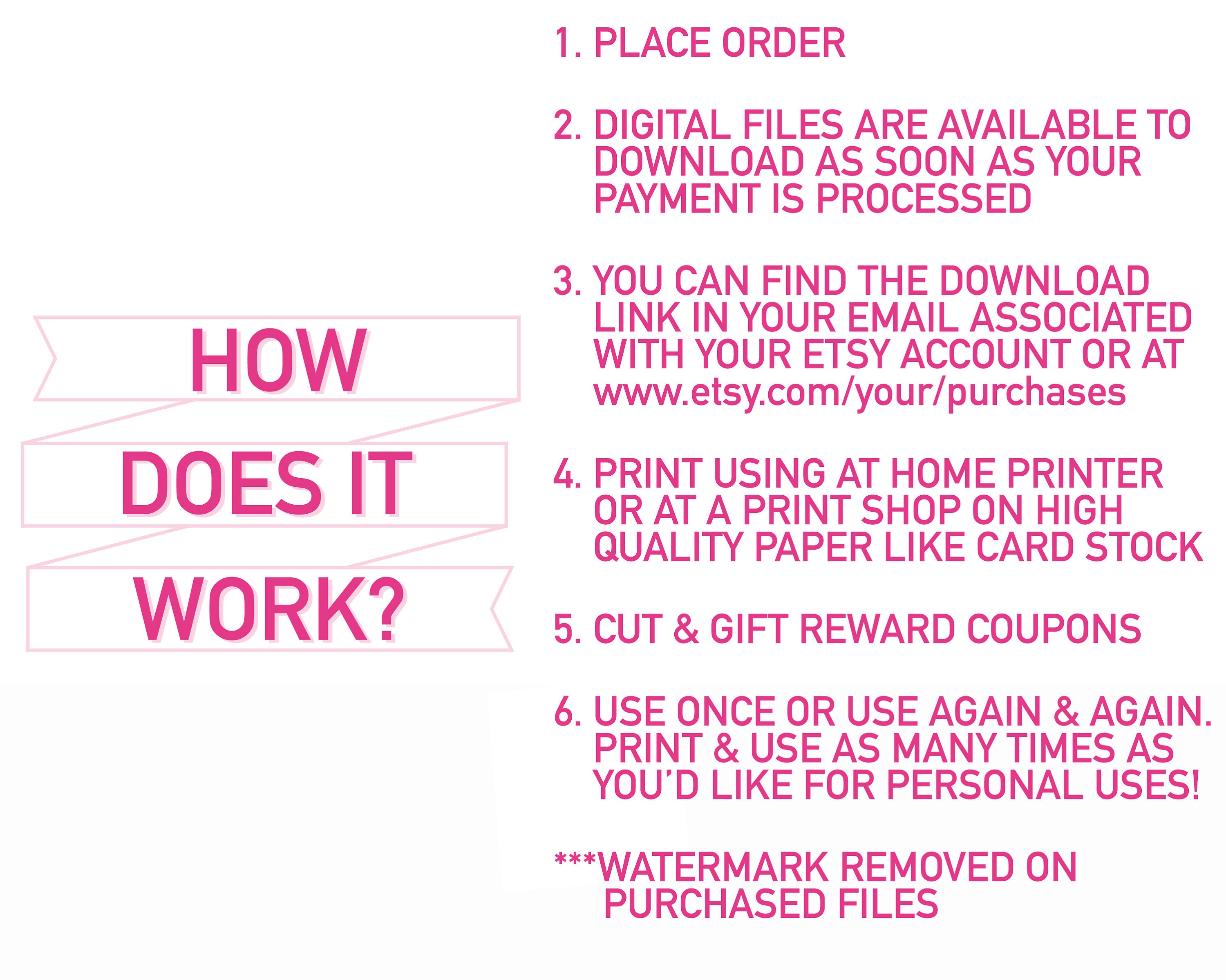 Printable Emoji Reward Coupons for Kids Kid Reward Coupons - Etsy