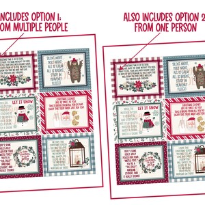 12 Days of Christmas College Student Gift Tags - College Student 12 ...