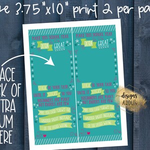 Back to School Gift Tag - Extra Gum Gift Tag - Gum Back to School Gift ...