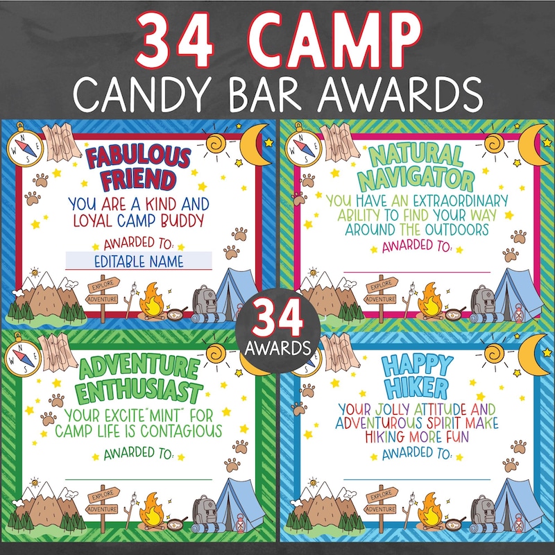 Candy Certificates - Etsy