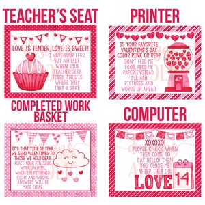 Classroom Valentine's Day Treasure Hunt - Classroom Valentines ...