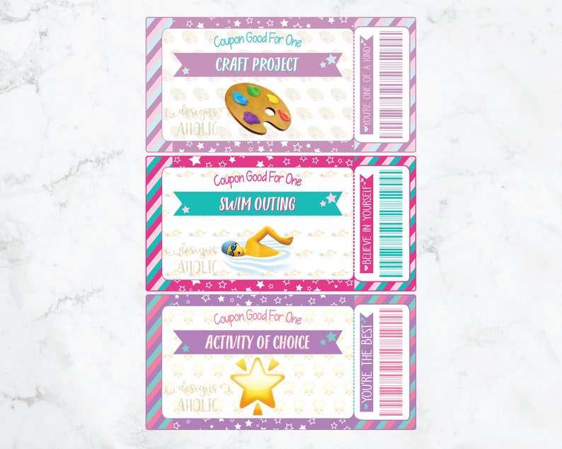 Printable Emoji Reward Coupons for Kids Kid Reward Coupons - Etsy