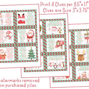 Classroom Christmas Treasure Hunt - School Christmas Treasure Hunt ...