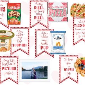 52 Love Gift Tag Bundle - 14 Days of Valentines Day - Candy Love Gift ...