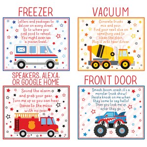 Vehicle Treasure Hunt - Truck Treasure Hunt - Transportation Treasure ...