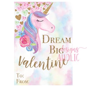 Unicorn Valentines Day Cards - Unicorn Valentines - Unicorn Rainbow ...