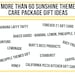 Sunshine Box Printables & Address Label Sunshine Care Package Inserts ...