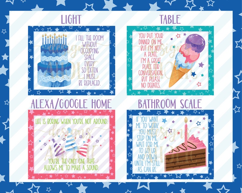 Difficult Birthday Treasure Hunt Clues - Adult or Teen Birthday ...