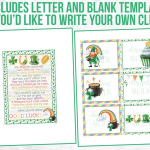 St. Patrick's Day Treasure Hunt and Leprechaun Letter - St Patricks Day ...