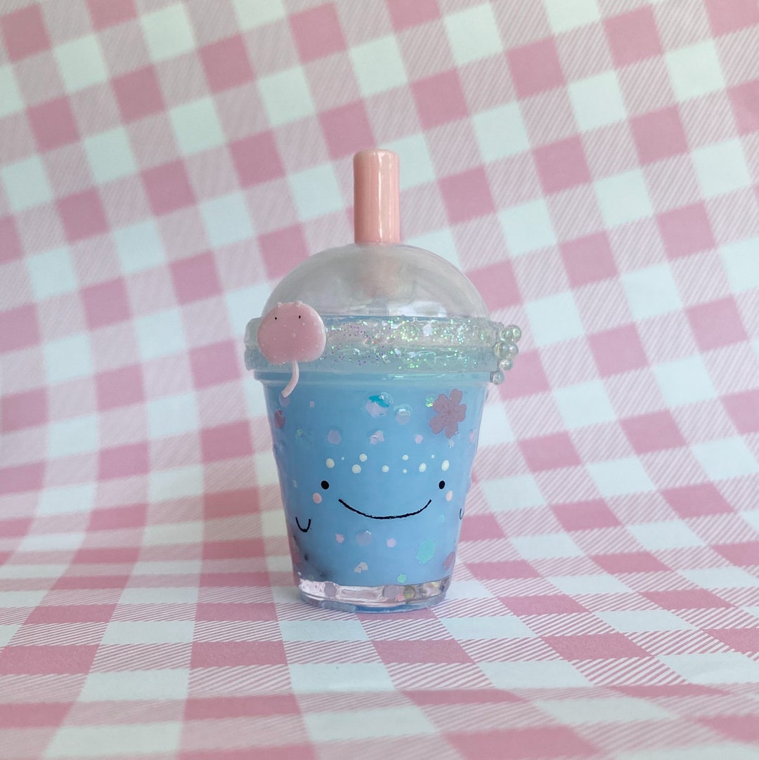 Kawaii Whale Shark Boba Tea Shaker Plastic Cup Figurine Glows - Etsy