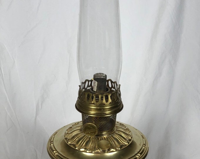 Aladdin Brass Oil Lamp Model 8 Circa 1919 20 Etsy
