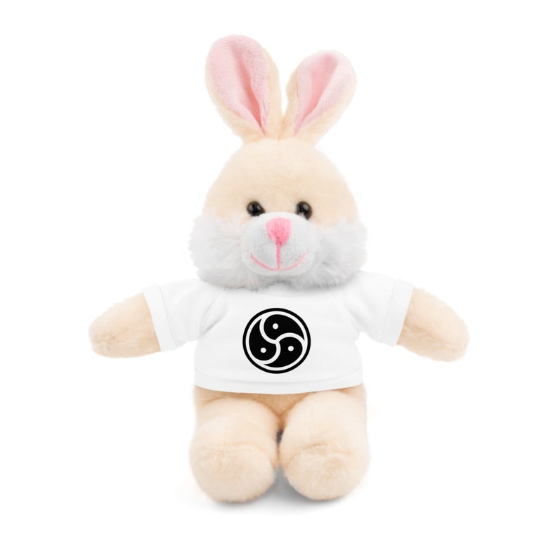 Stuffed Animals With BDSM Symbol Tee Shirt, BDSM Plushie, BDSM Stuffed ...