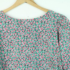 Vintage Large Maternity Dress 80s 90s Floral Bloomcore Cottagecore ...