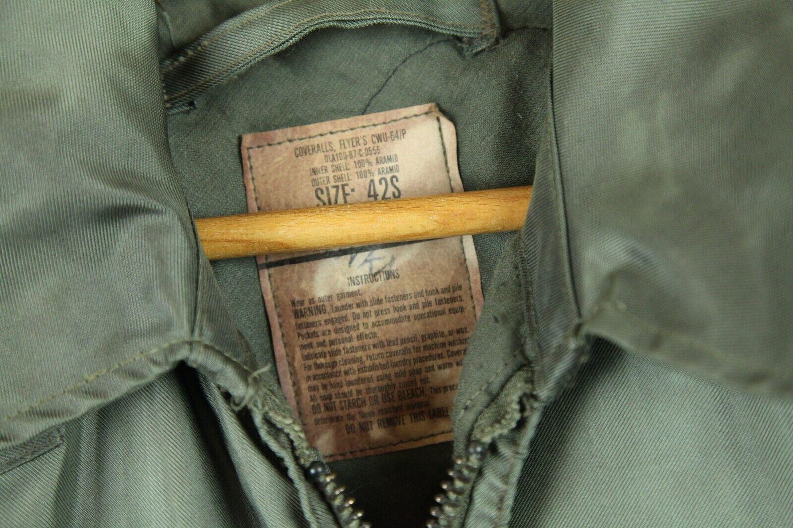 Military Cold Weather Flight Suit 42S Aramid Gorpcore Utility Jumpsuit ...