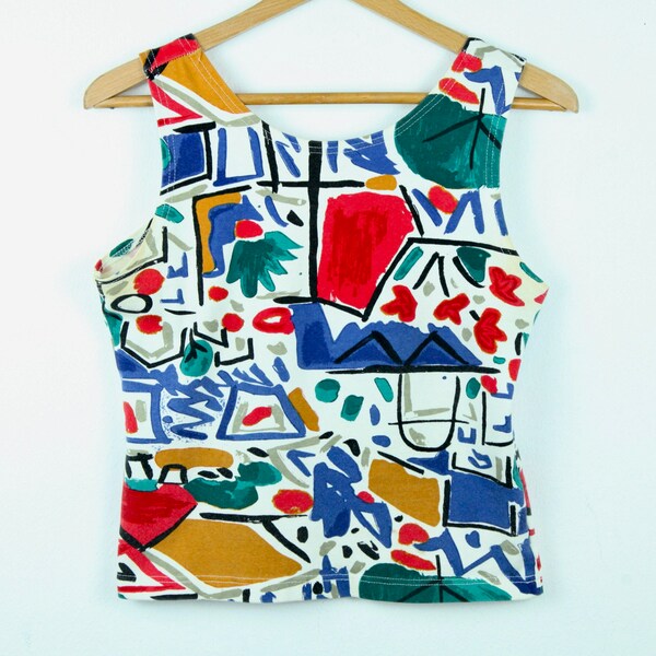 80s 90s Crop Top - Etsy