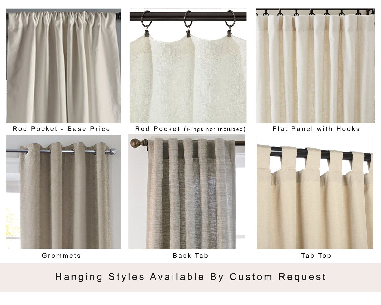 Windowpane, Curtain Panels, Linen Look, Custom Window Treatments ...