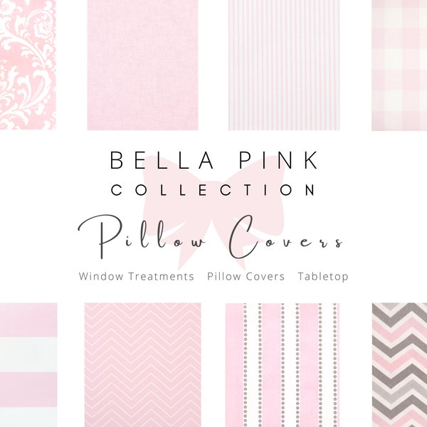 Pink Euro Sham - Etsy