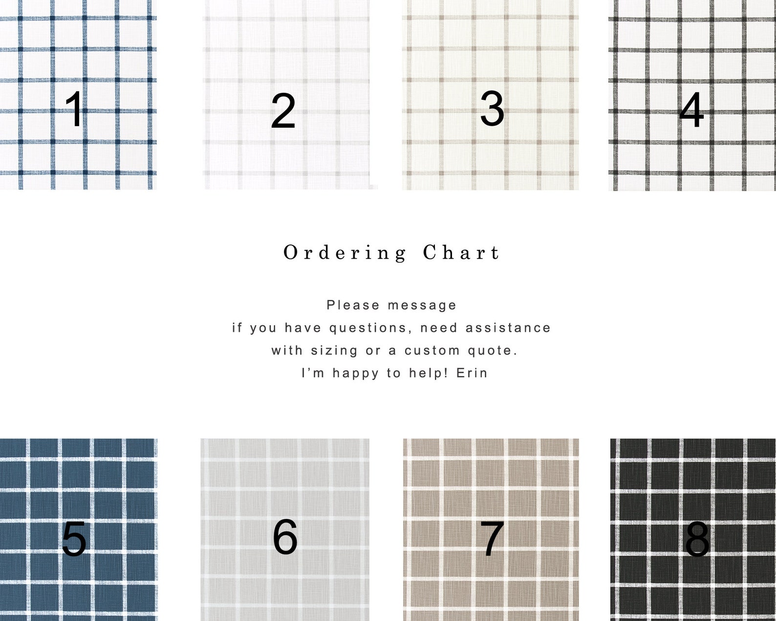 Windowpane, Curtain Panels, Linen Look, Custom Window Treatments ...