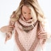 CROCHET SHAWL PATTERN & Video / Crochet Shawl - Crochet Scarf Pattern ...