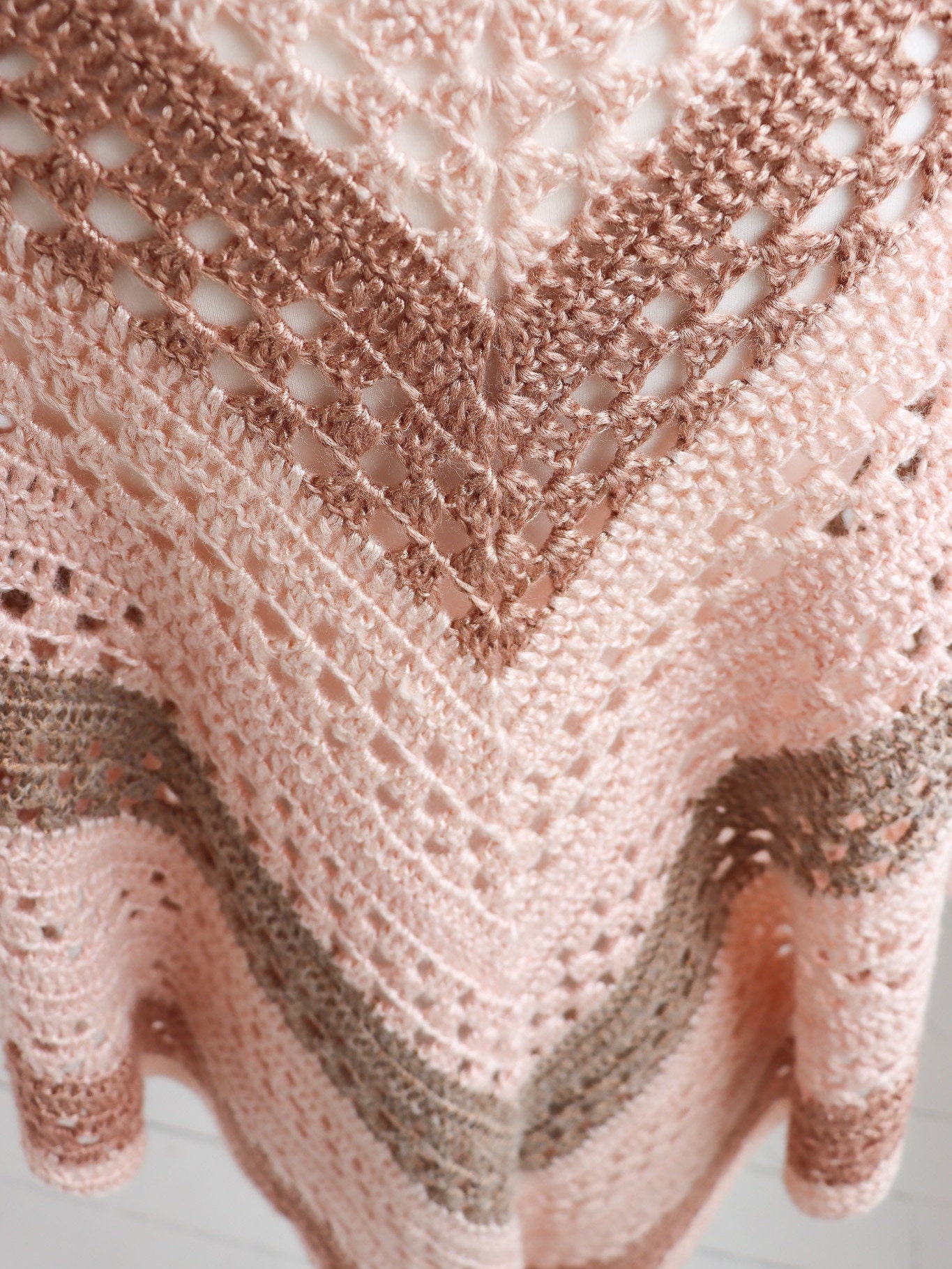 CROCHET SHAWL PATTERN & Video / Crochet Shawl - Crochet Scarf Pattern ...