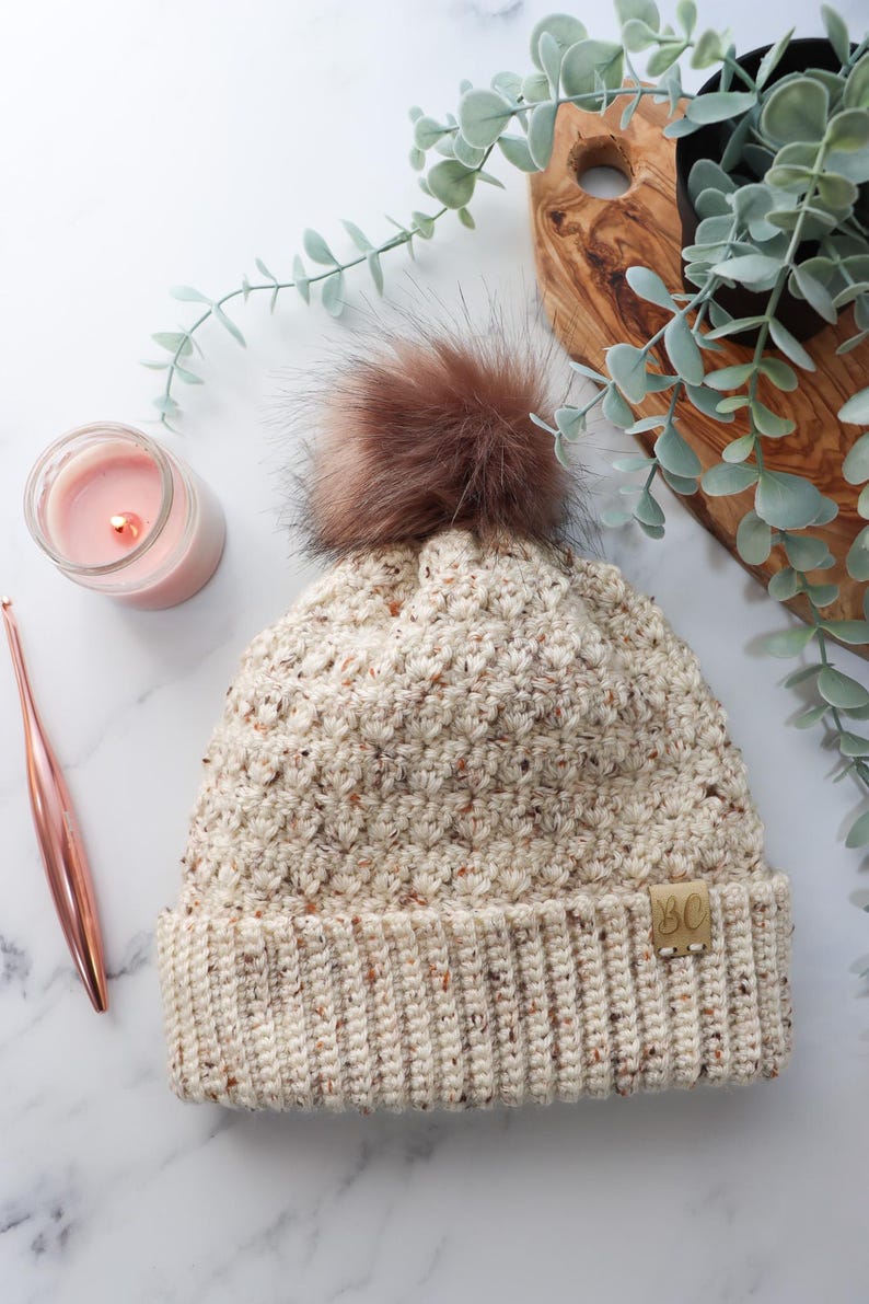 CROCHET HAT PATTERN & Video / Crochet Beanie Pattern - Prim Beanie ...