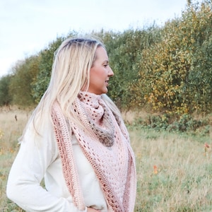 CROCHET SHAWL PATTERN & Video / Crochet Shawl - Crochet Scarf Pattern ...