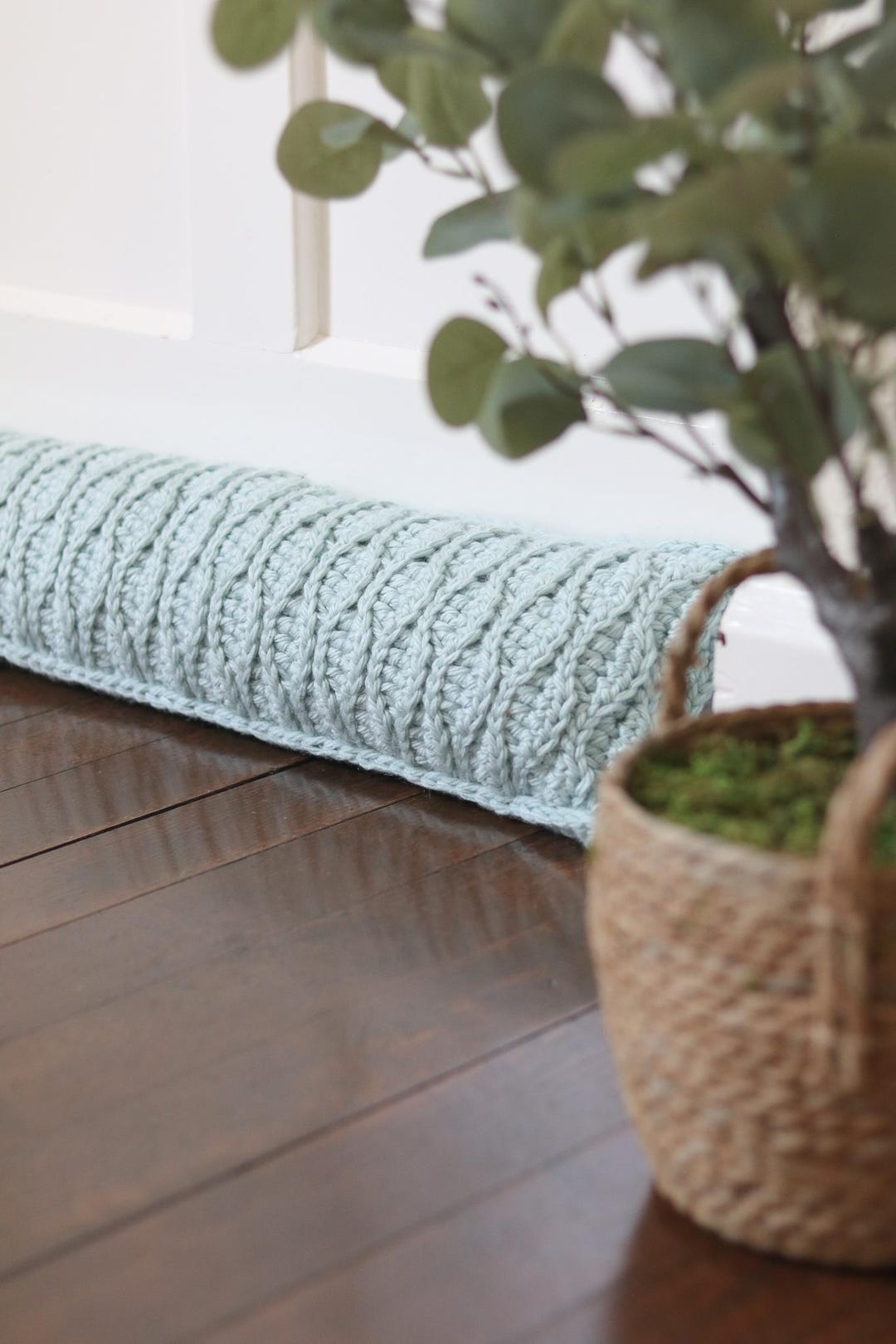 CROCHET DRAUGHT EXCLUDER / Crochet Home Decor - Crochet Draught ...