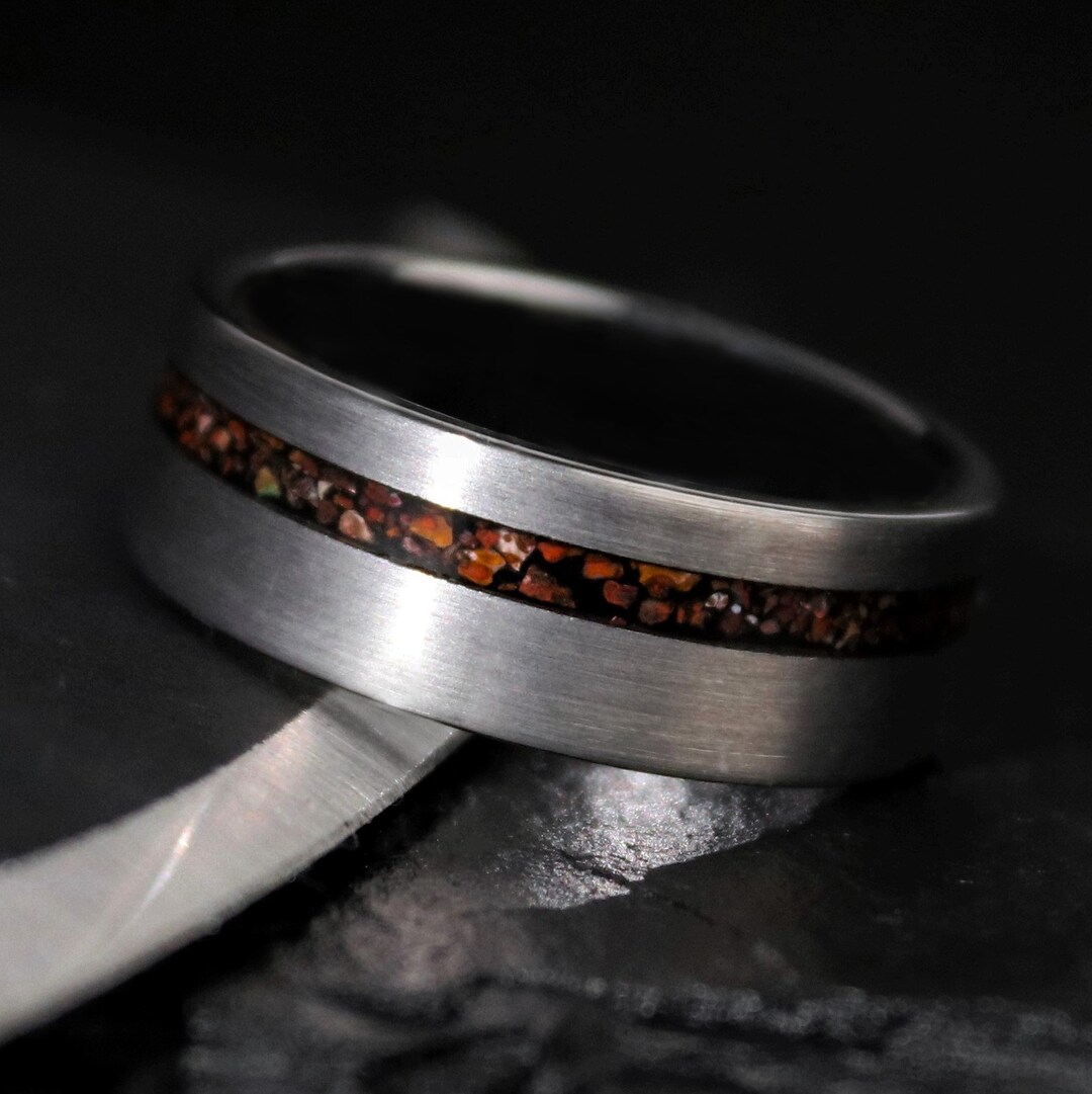 The Fossil, Dinosaur Bone Ring, T-rex Ring, Wedding Band, Engagement ...