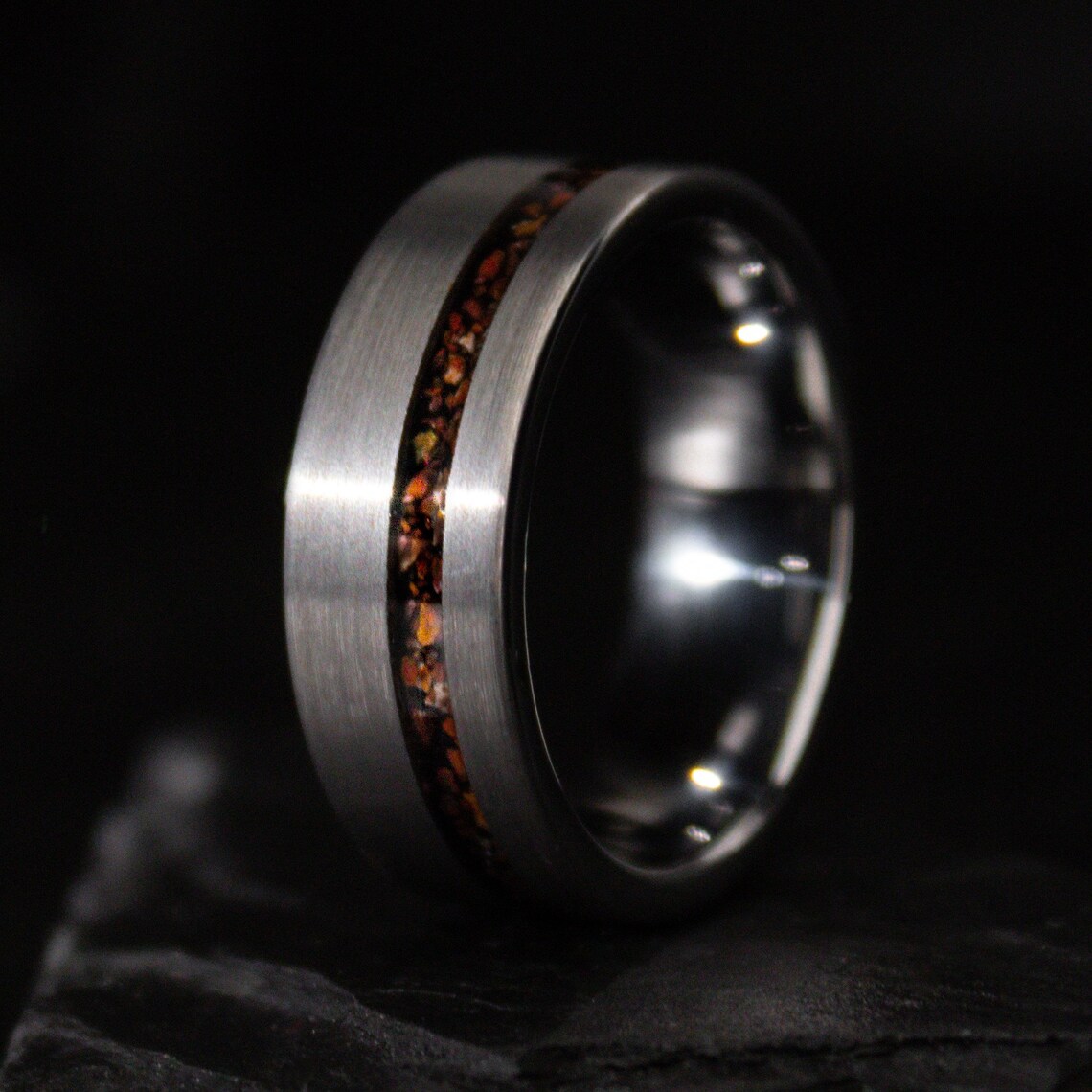 The Fossil Dinosaur Bone Ring T-rex Ring Wedding Band | Etsy