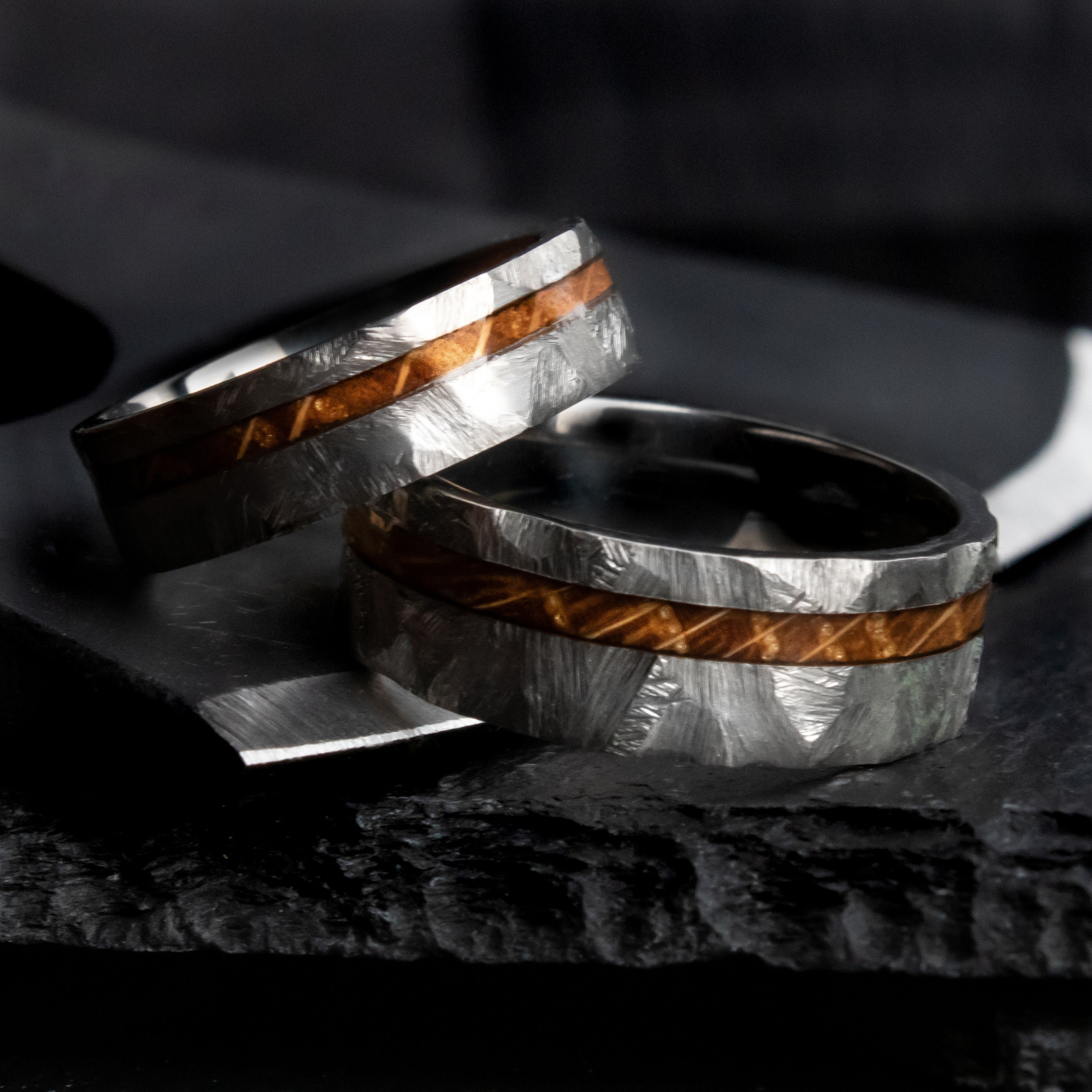 The Lionheart, Whisky Barrel Rings, Whiskey Barrel Rings, Hammered Ring ...