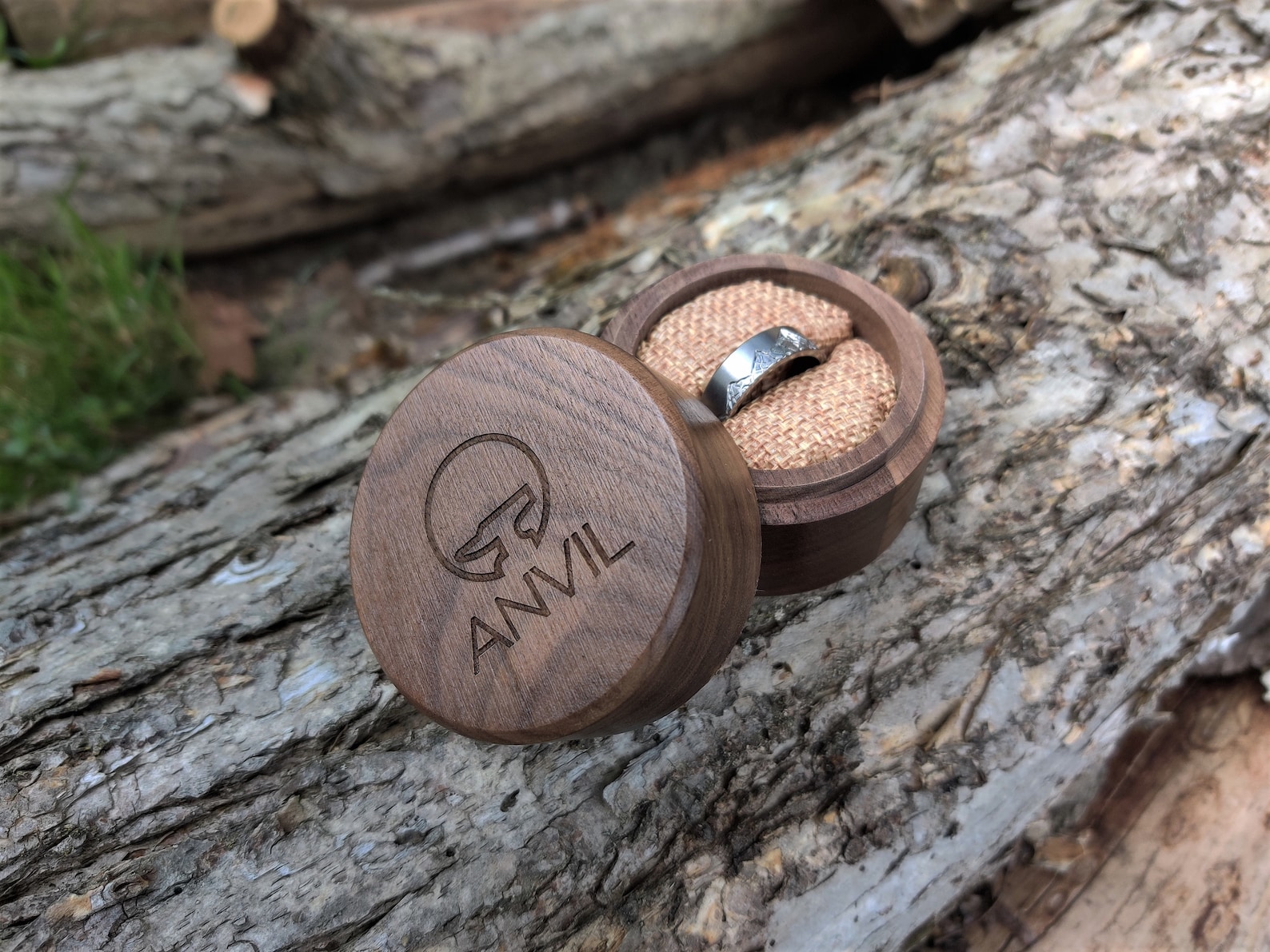 The Rocky Top, Hand Ground Ring, Mountain Range Ring, Men's Mountain ...