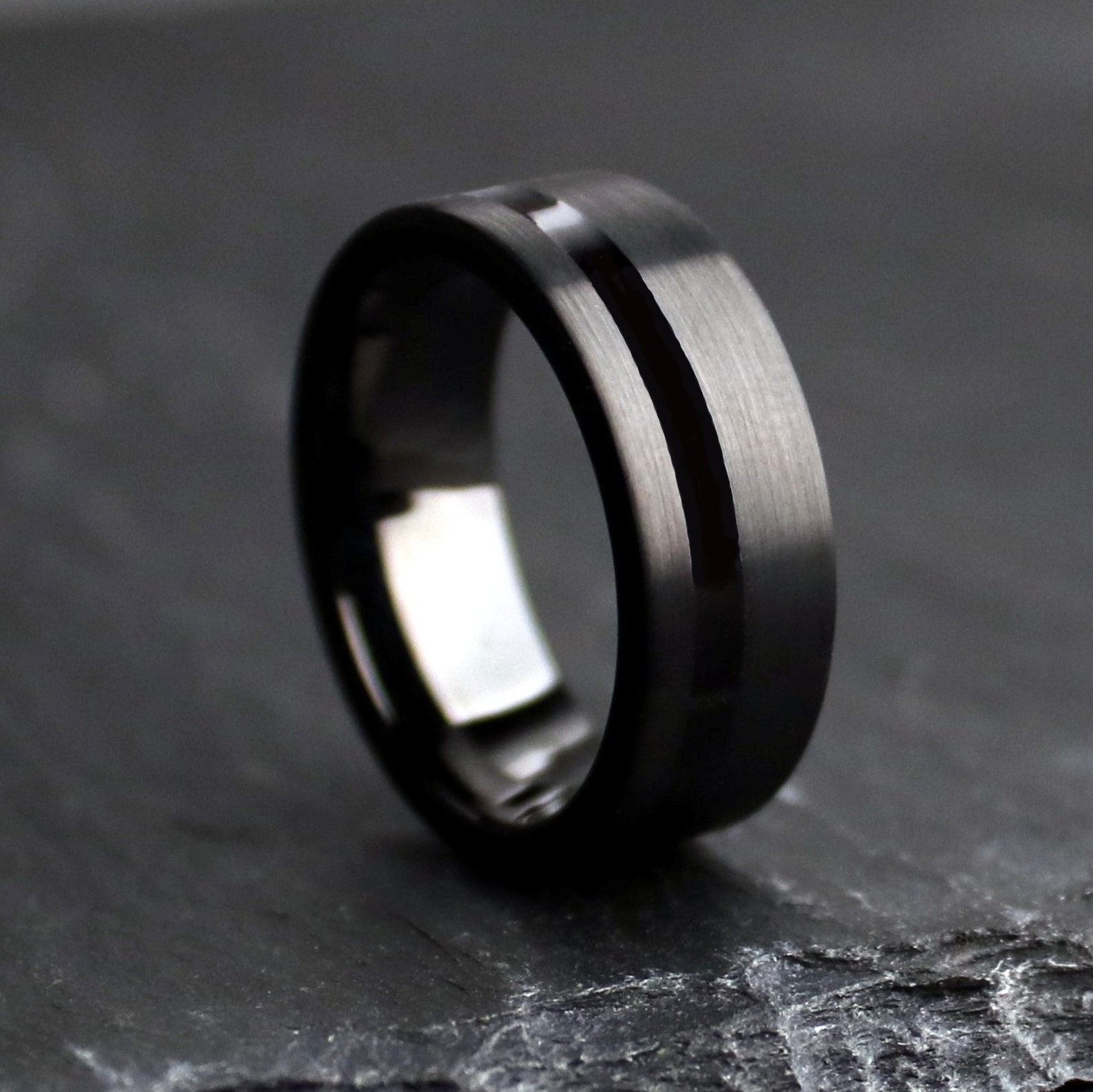 Ancient Wood Bog Oak Ring Black Wood Ring History Ring - Etsy