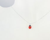 Ladybug pendant. Realistic miniature ladybird. Cute pendant | Etsy